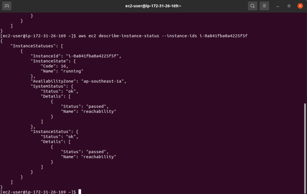 Troubleshooting System and Instance Status Checks Failed | VTI CLOUD